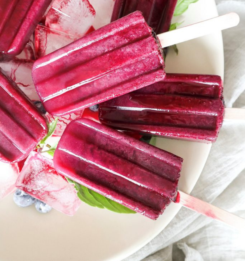Sunburn 'Sicles - Healthy Popsicles Recipe