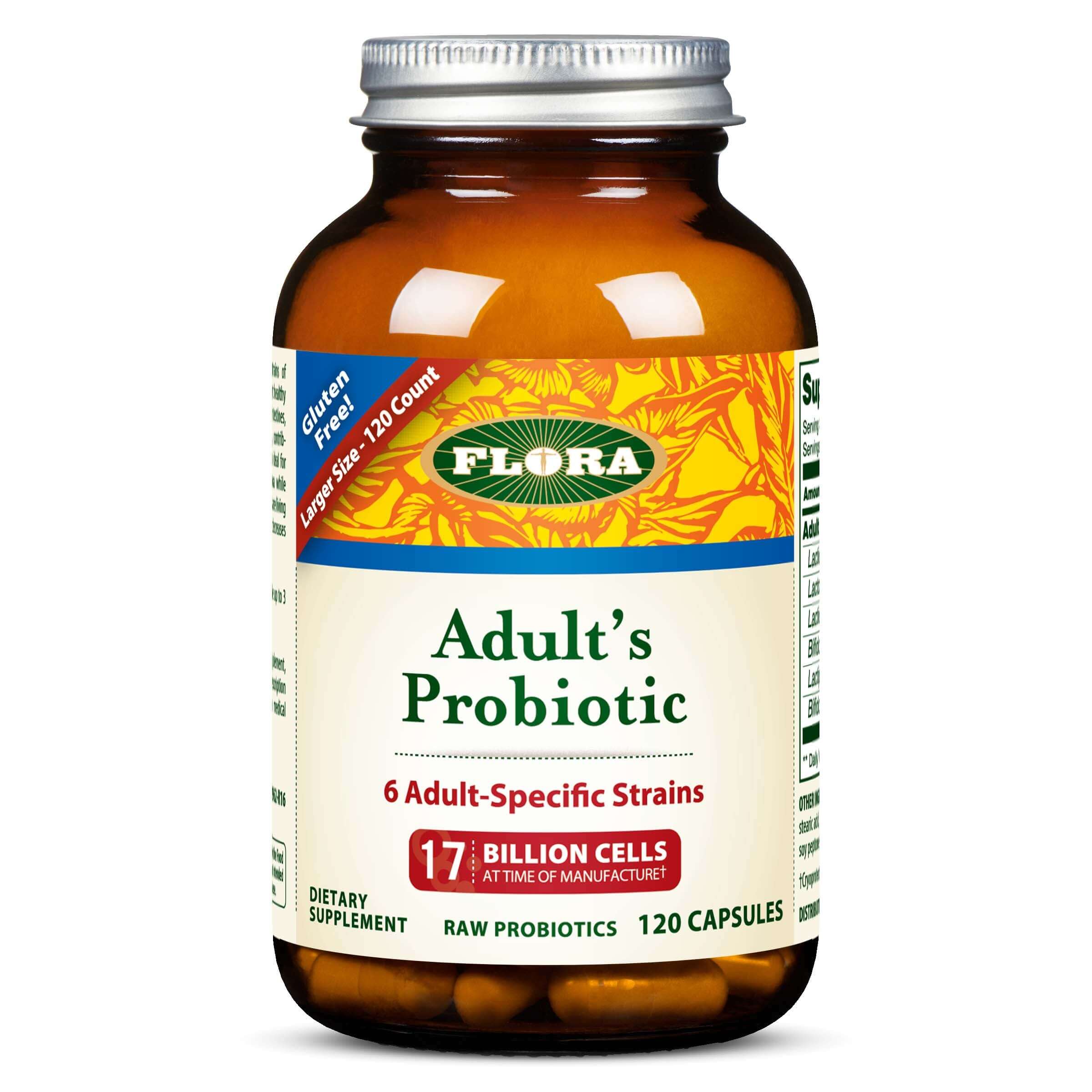 Adult's Probiotic | Raw Probiotic Blend | Flora Probiotics