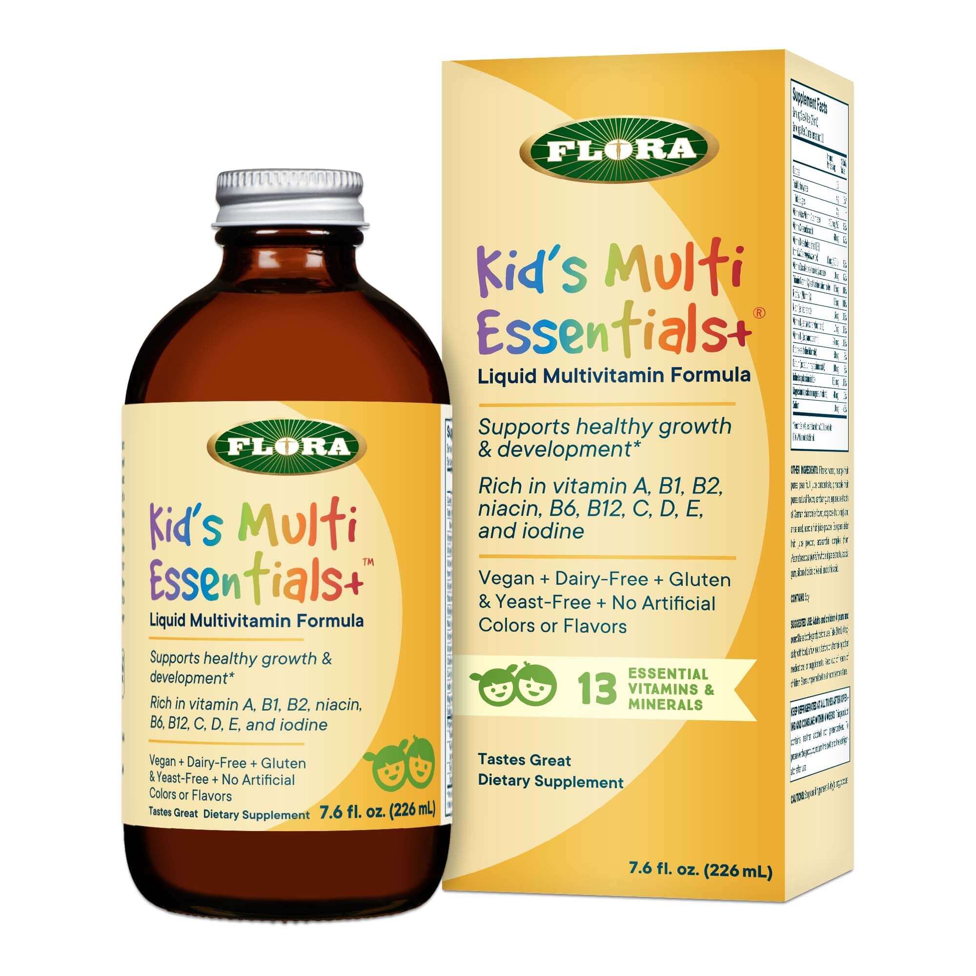 Kid's Multi Essentials+® | Liquid multivitamin for kids