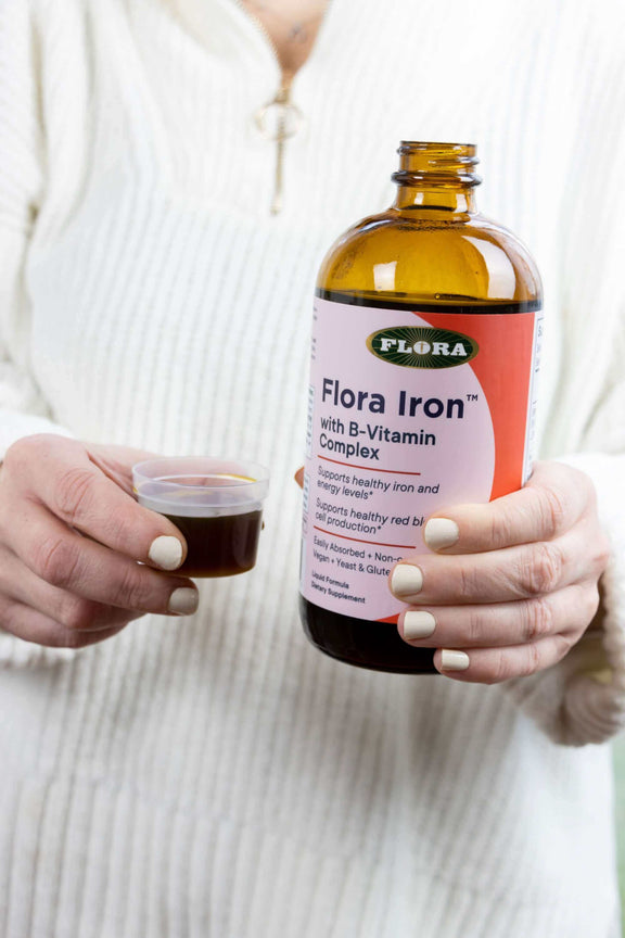 Liquid Iron | Flora Liquid Iron Supplements | Iron+Herb