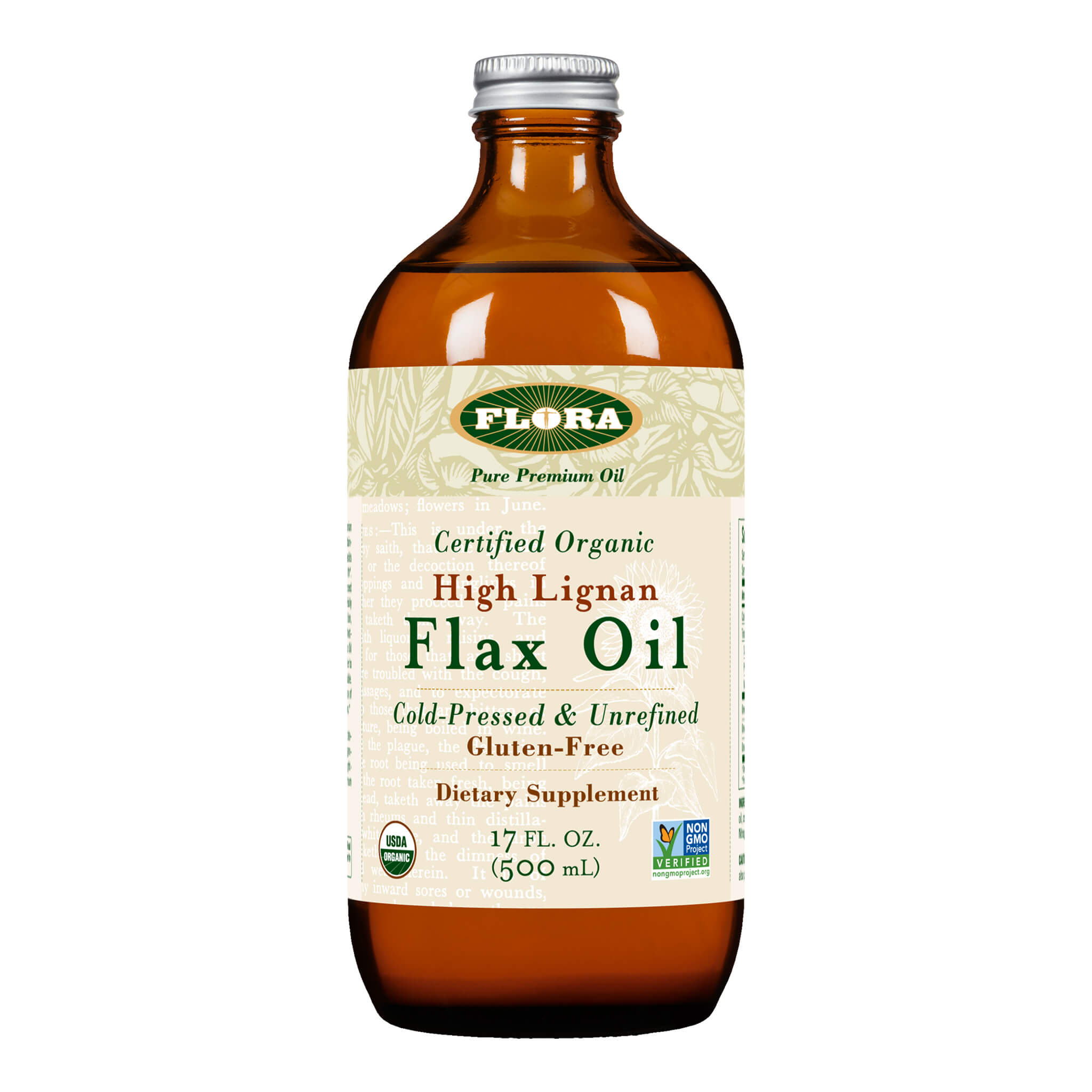 High Lignan Flax Oil | Flaxseed Oil | Flora