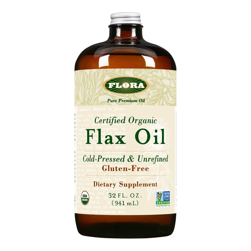 Cold Pressed Flaxseed Oil | Flora Health