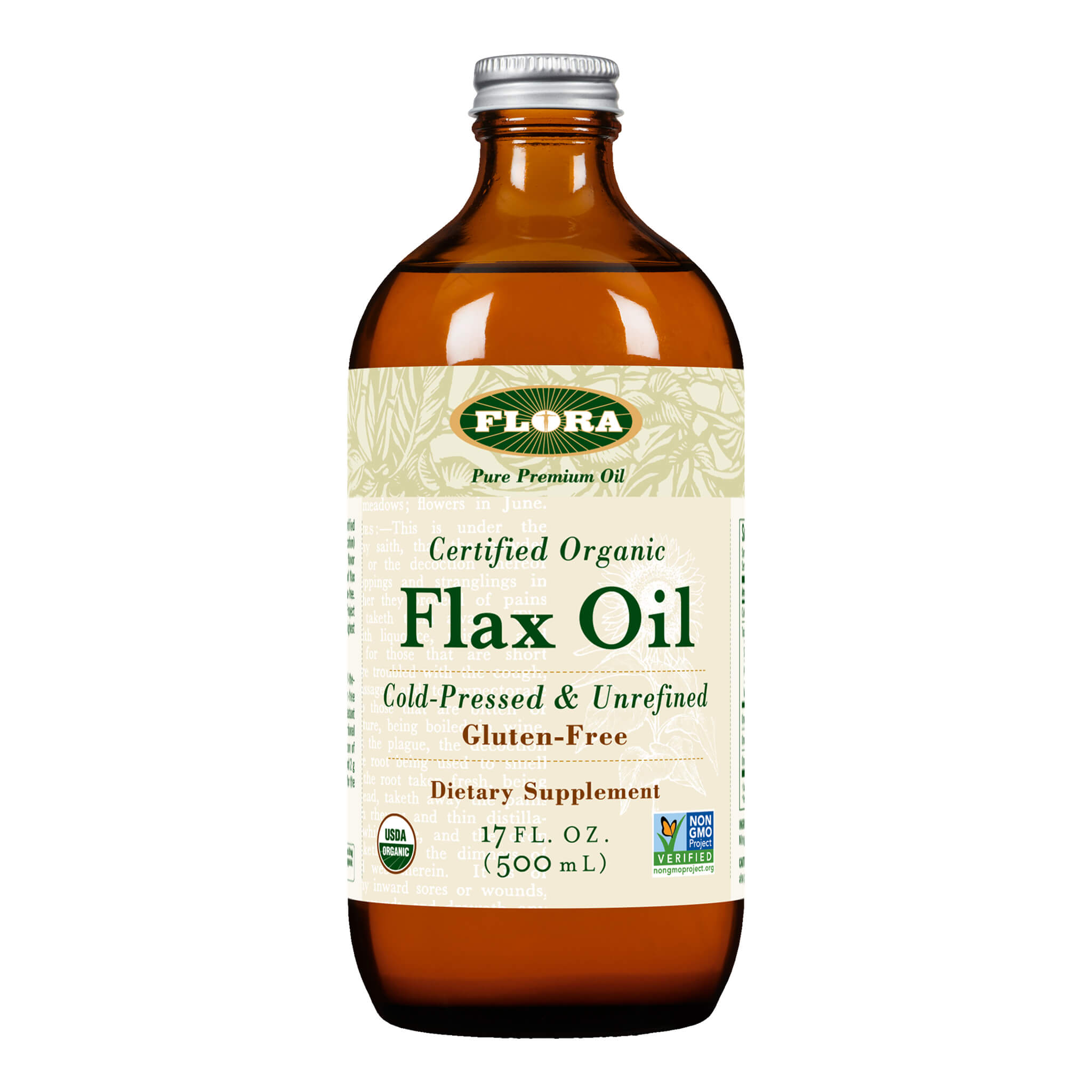 Cold Pressed Flaxseed Oil | Flora Health