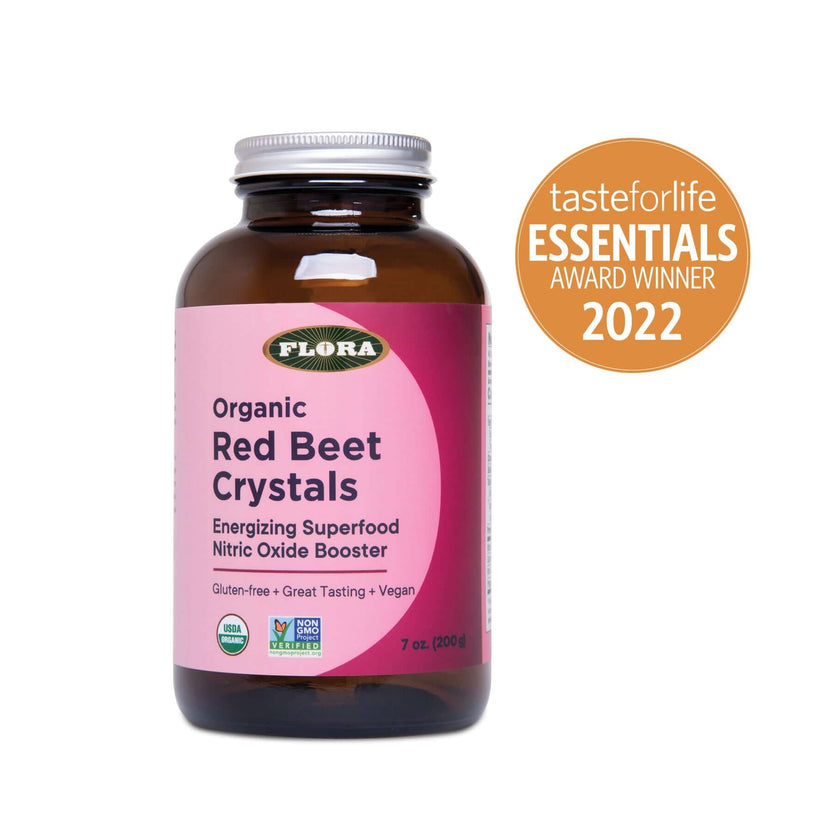 Red Beet Crystals | Organic Beet Powder | Flora Health