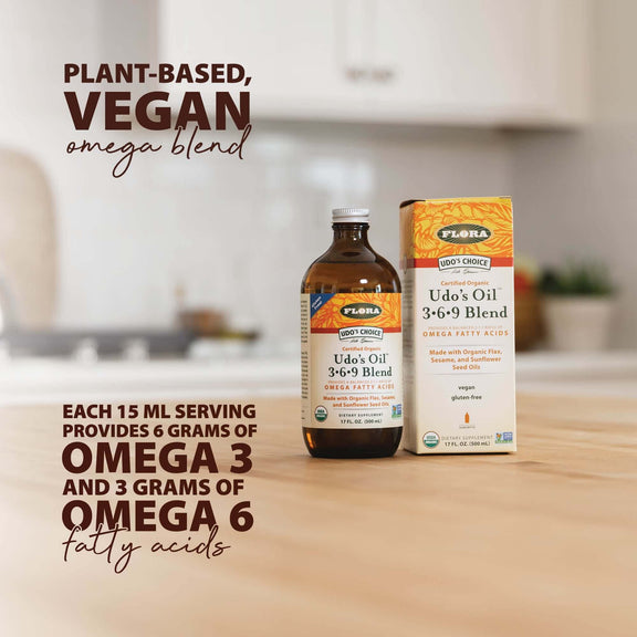 Plant-Based Omega Oil | Liquid Omegas | 369 Omega Oil Blend
