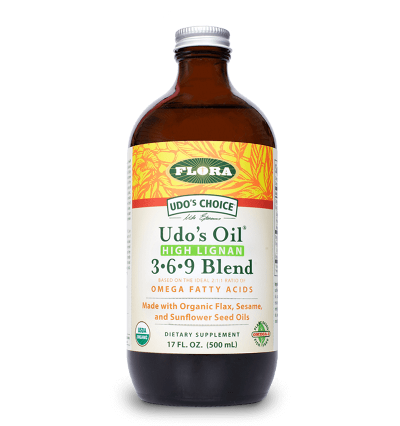 Udo’s Oil High Lignan 3 6 9 Blend | High Lignan Omega Oil Blend