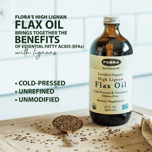 High Lignan Flax Oil | Flaxseed Oil | Flora
